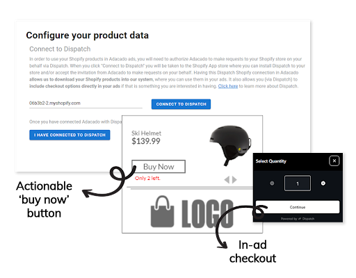 Shoppable Ads for Shopify Merchants | Adacado DIY Advertising Platform